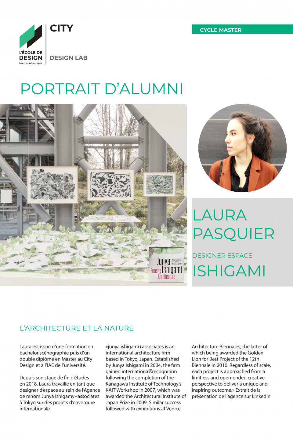 Alumni portraits - CITY DESIGN LAB | We Design | La communauté de l ...